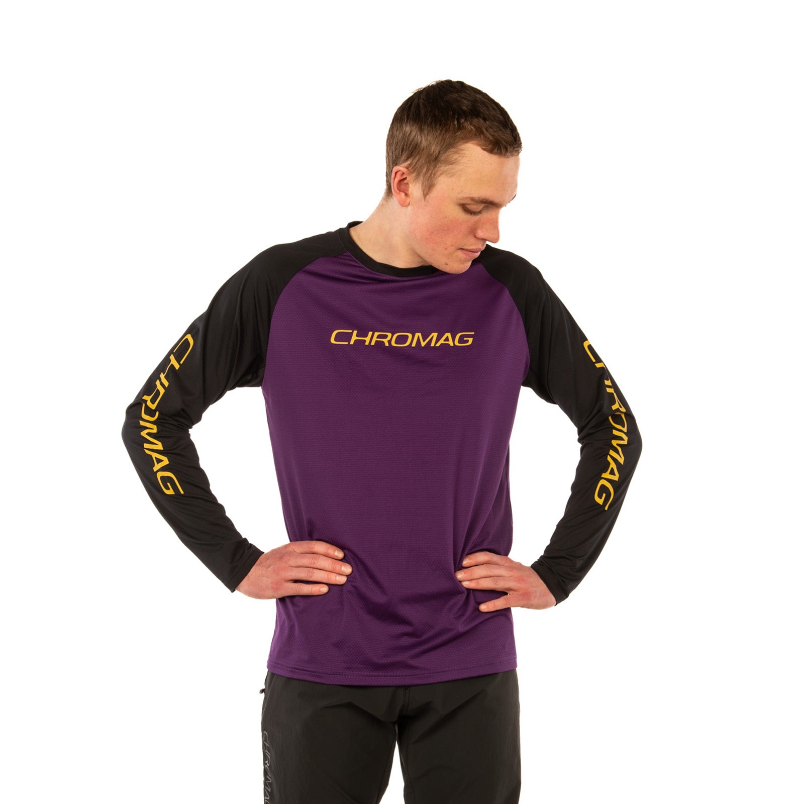 Dominion Jersey Men's — Chromag Bikes — Long-sleeve MTB Jersey Bike Shirt