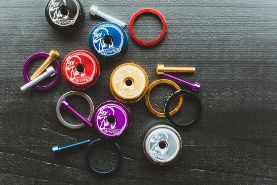 Headset Spacers — Chromag Bikes — 6061 alloy headset spacers 2x 5mm, 1x ...